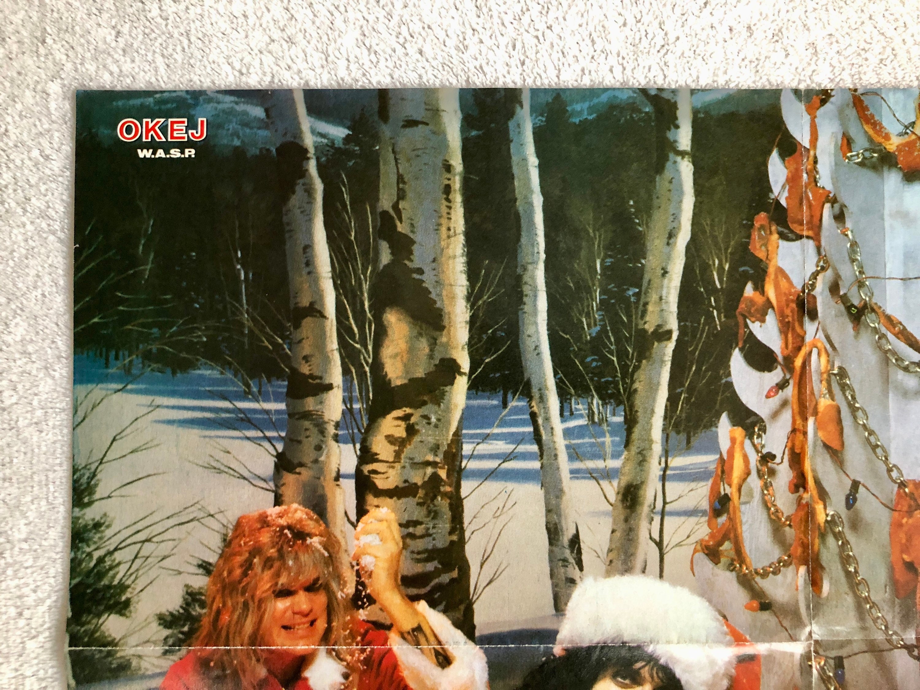 W.A.S.P. 1984 Blackie Lawless Randy Piper Chris Holmes Steve - Etsy