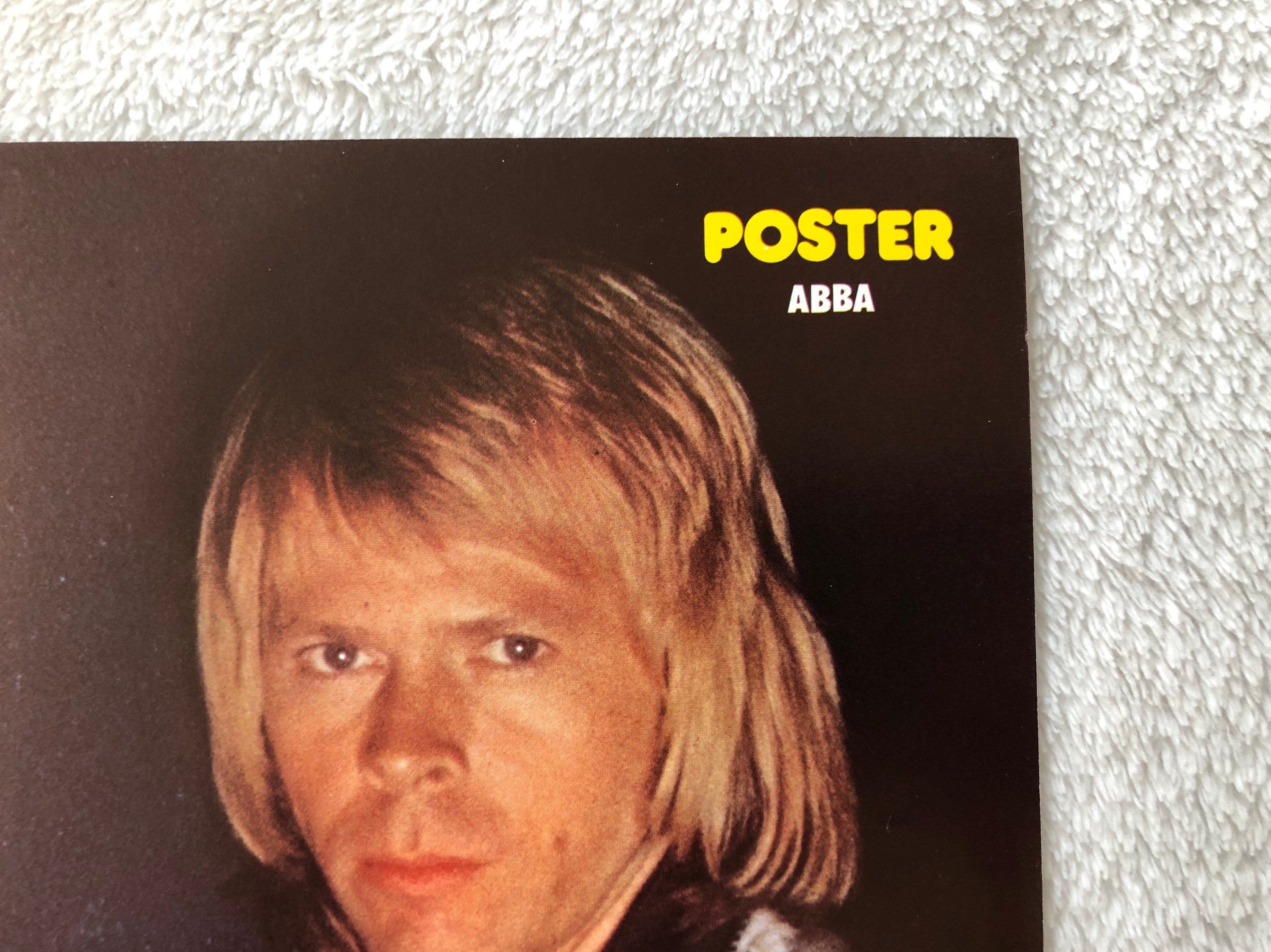 ABBA Poster 1977 Swedish Poster Magazine 1970s Björn Ulvaeus - Etsy