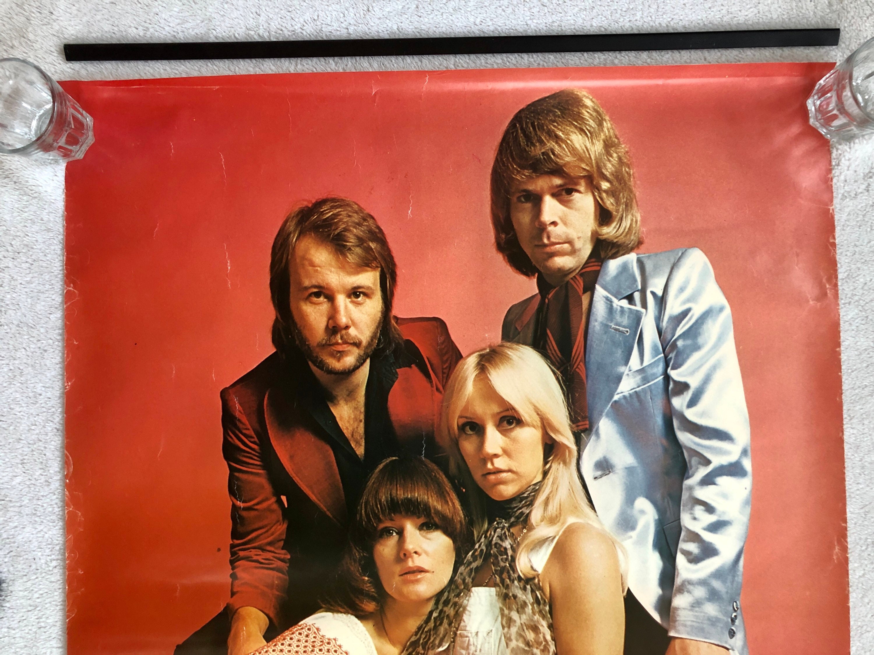 ABBA Scandecor Poster 1975 Swedish Poster 1970s Björn Ulvaeus - Etsy.de