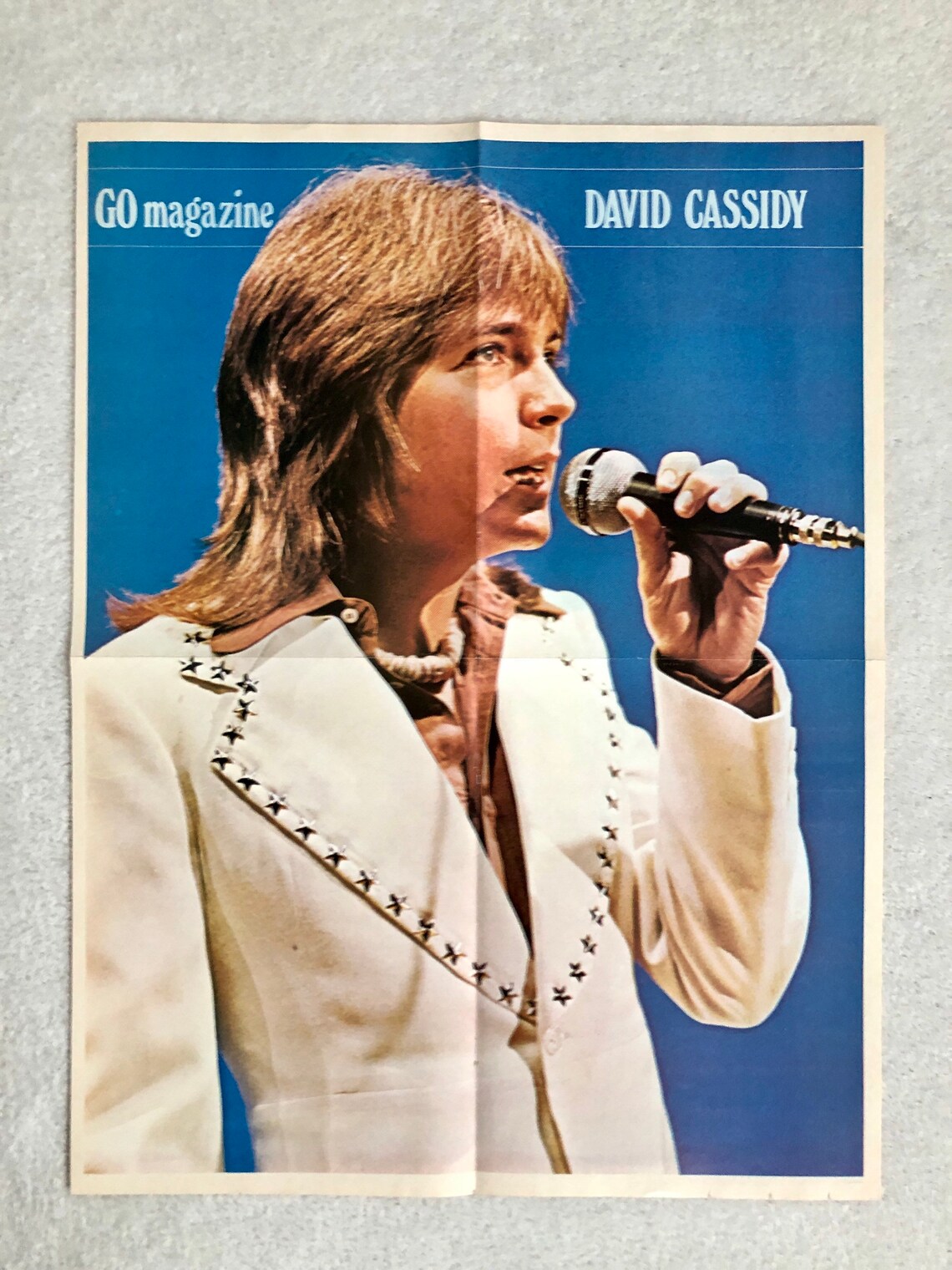 David Cassidy Poster 1974 Swedish Poster Magazine GO 1970s the ...