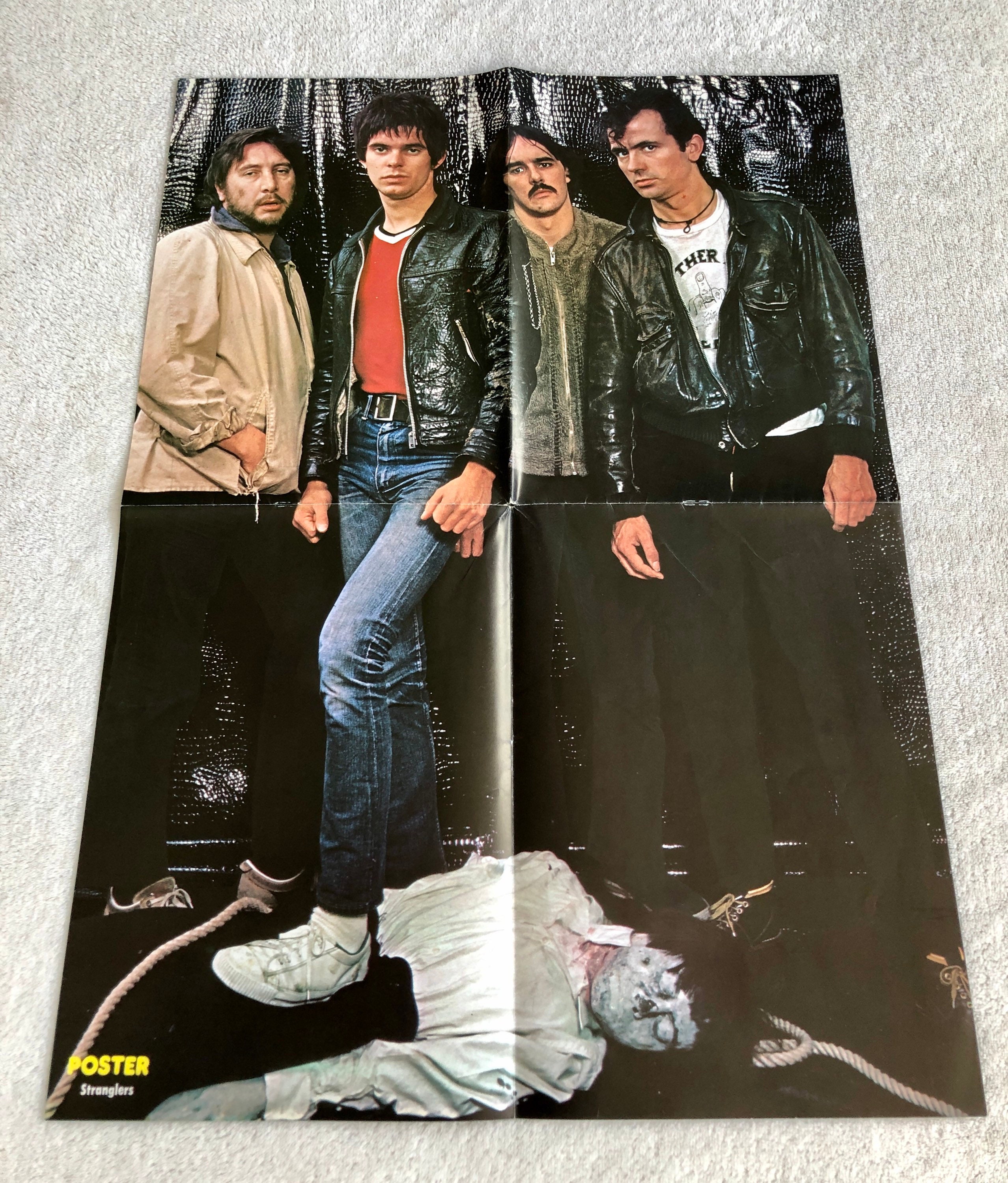 The Stranglers Poster 1977 Punk Swedish Poster Magazine 1970s | Etsy
