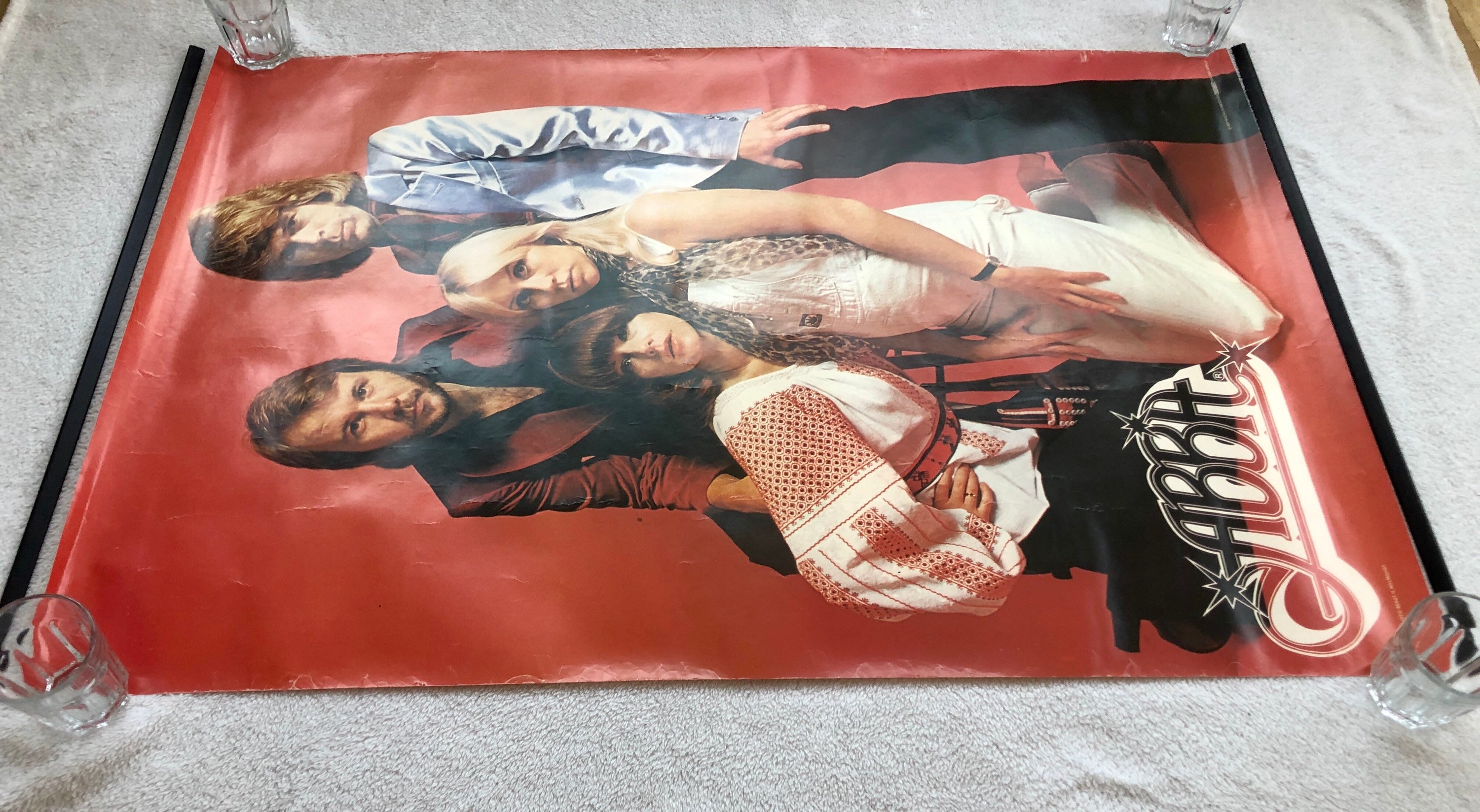 ABBA Scandecor Poster 1975 Swedish Poster 1970s Björn Ulvaeus - Etsy