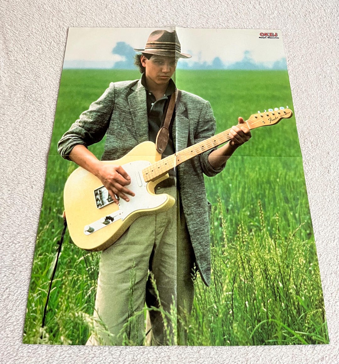 Ralph Macchio 1986 Crossroads Karate Kid Movie Film Swedish Poster ...