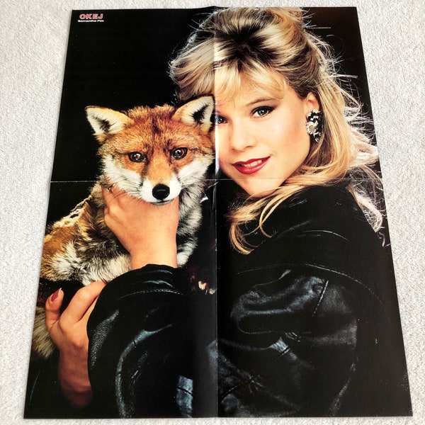 Rare Samantha Fox - Etsy UK