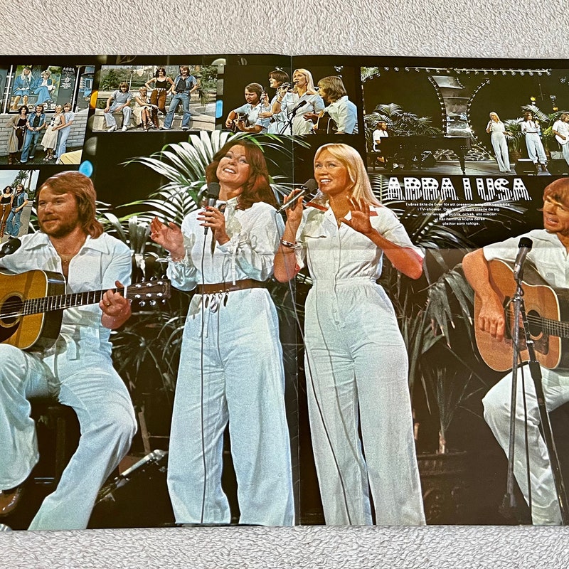 Abba Poster - Etsy