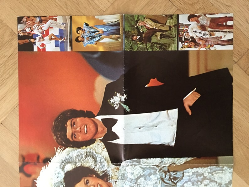 Donny & Marie Osmond Poster 1976 Swedish Poster Magazine 1970s ABC ...