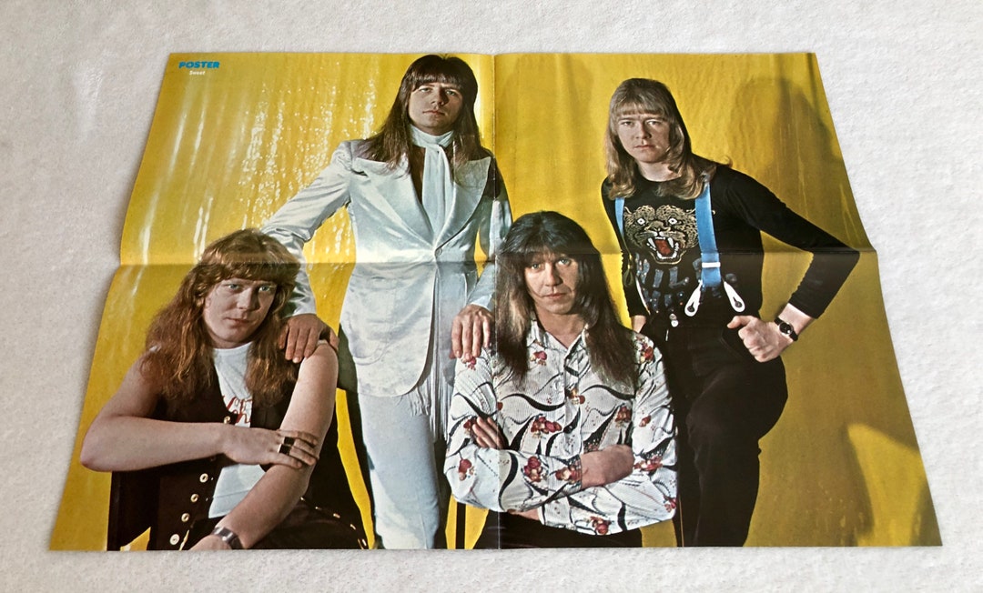 Sweet Poster 1976 Swedish Poster Magazine 1970s Brian Connolly Steve ...