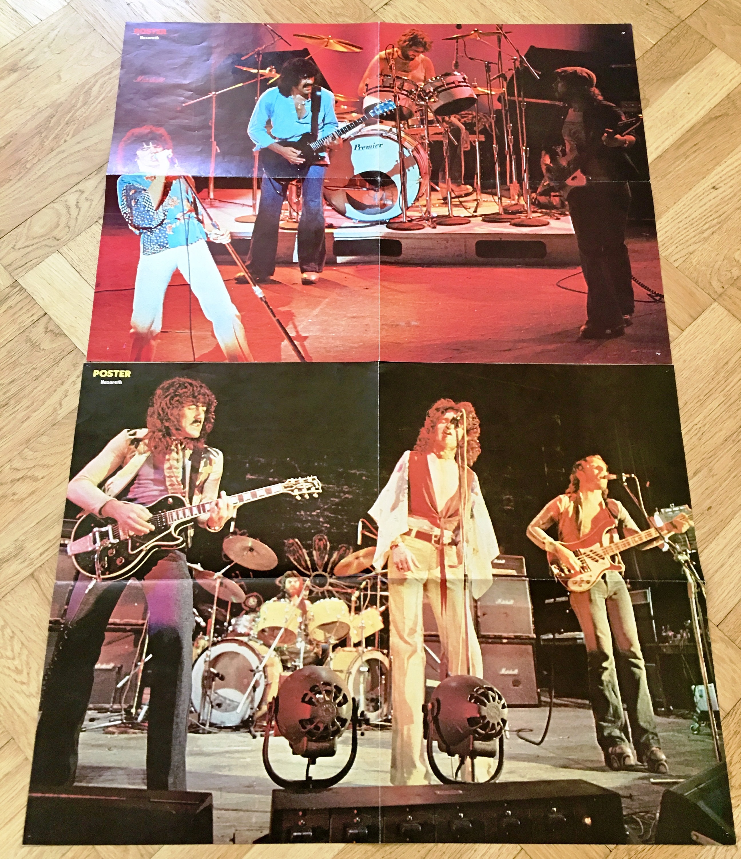 2 x Nazareth Poster Dan McCafferty Manny Charlton Darrel Sweet | Etsy