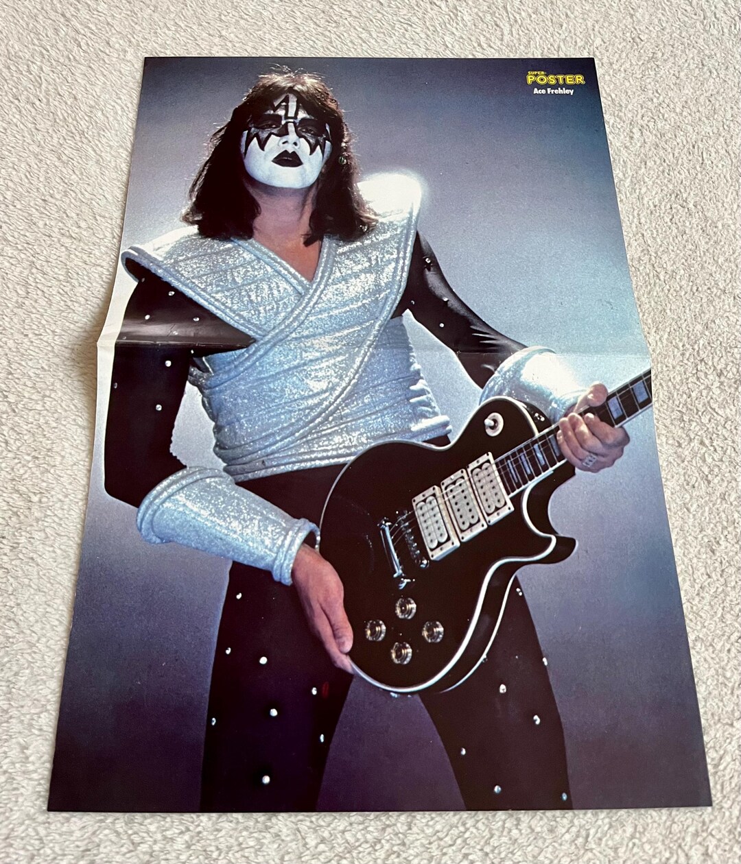 Ace Frehley Kiss 1979 Boney M German Superposter Music Magazine 1970s ...