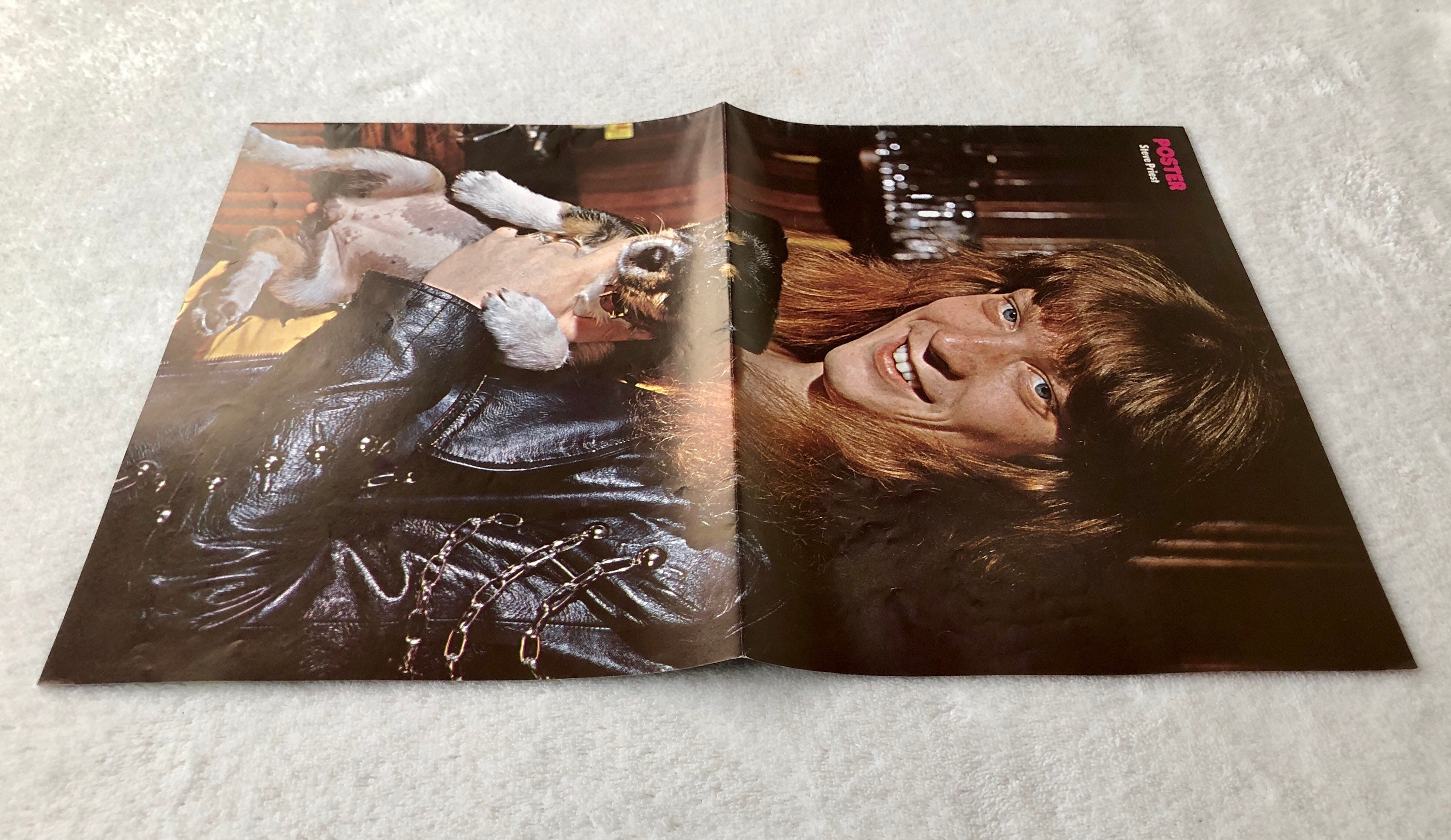 Sweet 1977 Swedish Poster Magazine 1970s Brian Connolly Steve - Etsy