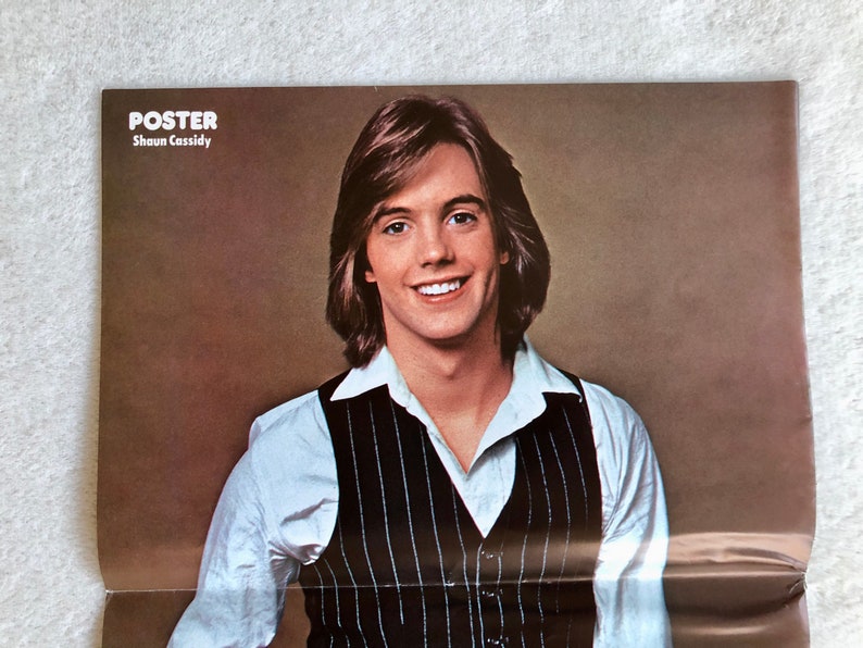 Shaun Cassidy 1979 Swedish Poster Music Magazine 1970s Vintage - Etsy