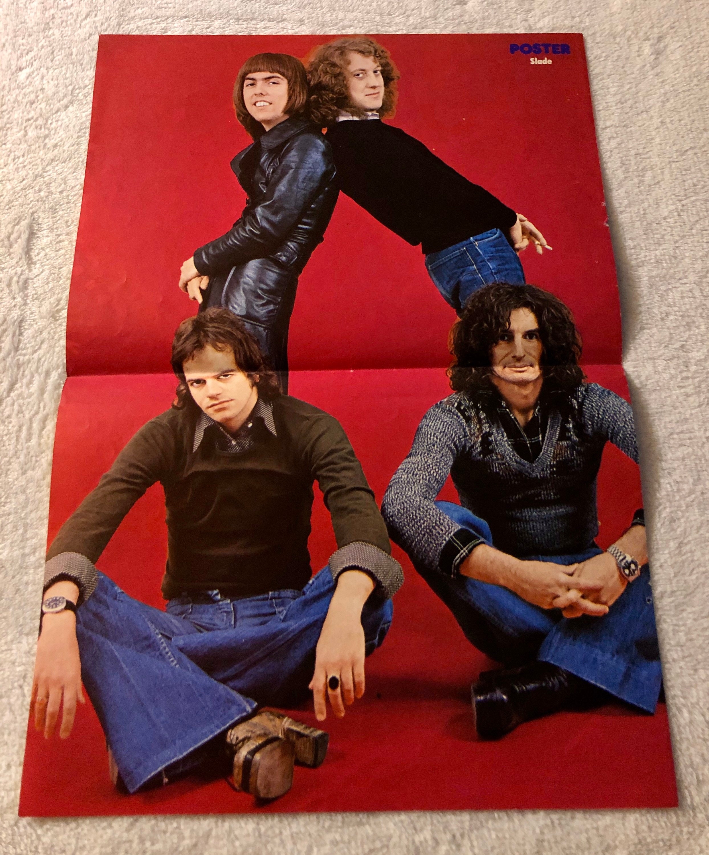 SLADE 1974 Swedish Poster Magazine 1970s Jim Lea Don Powell - Etsy UK