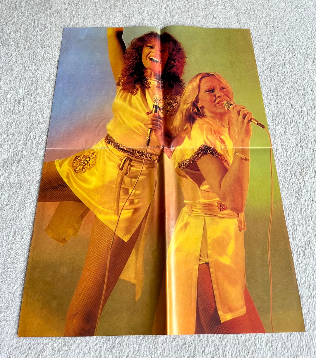 ABBA Poster 1978 German Super Poster Magazine 1970s Björn Ulvaeus ...