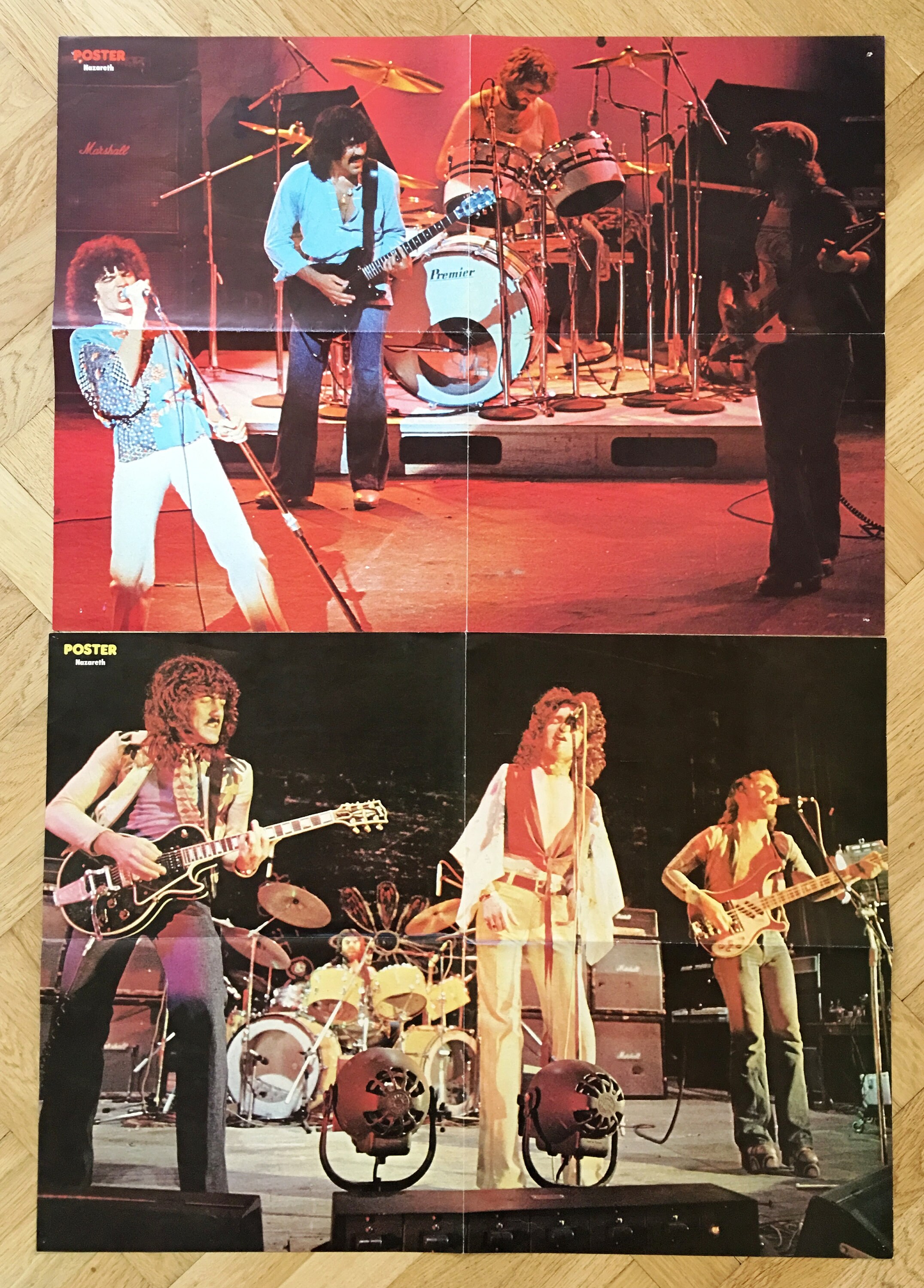 2 x Nazareth Poster Dan McCafferty Manny Charlton Darrel Sweet | Etsy