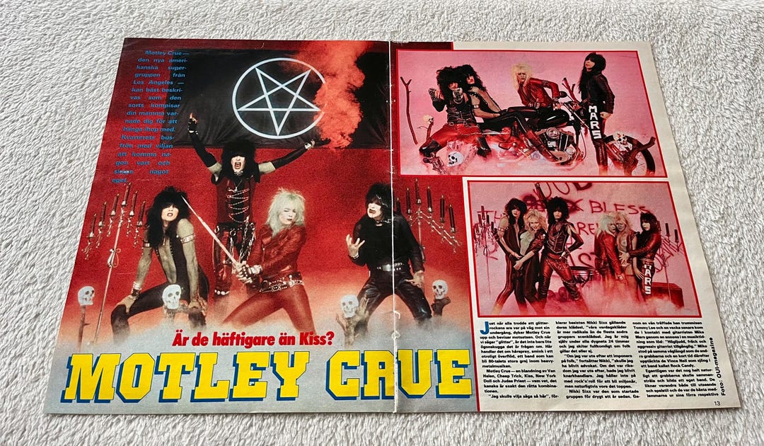 Mötley Crüe 1982 Story Clip Too Fast for Love Tommy Lee Nikki Sixx ...