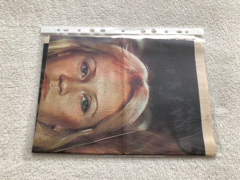 ABBA 1977 Swedish Magazine Poster 1970s Björn Ulvaeus Agnetha Fältskog ...