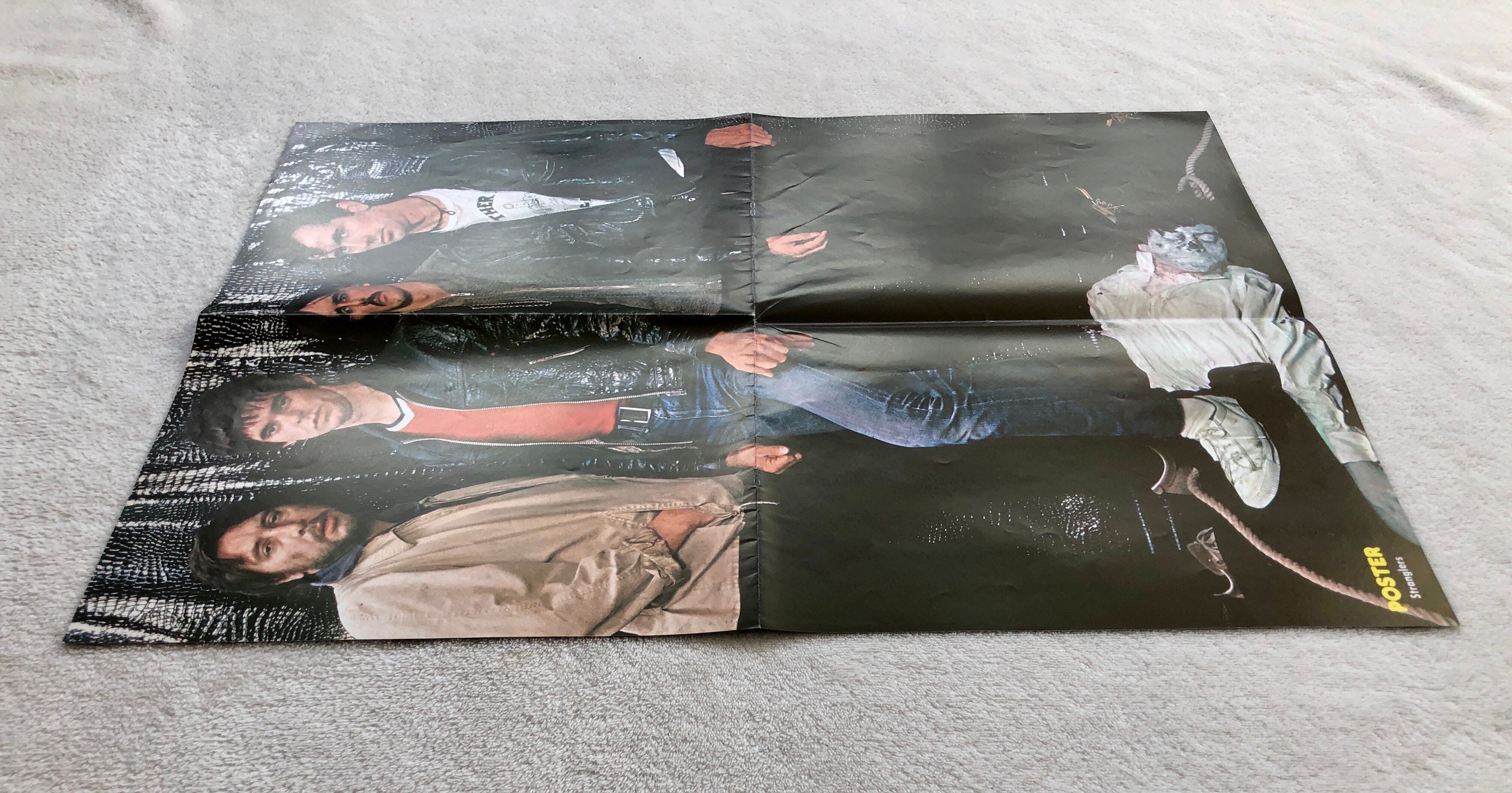 The Stranglers Poster 1977 Punk Swedish Poster Magazine 1970s | Etsy