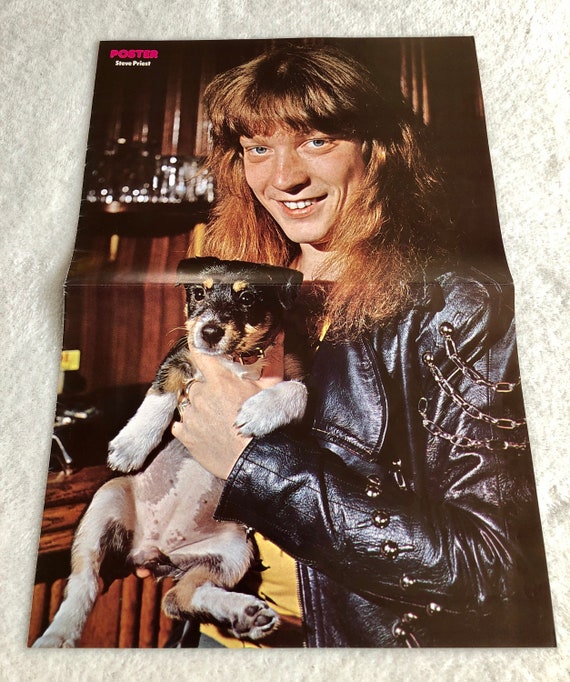 Sweet 1977 Swedish Poster Magazine 1970s Brian Connolly Steve | Etsy