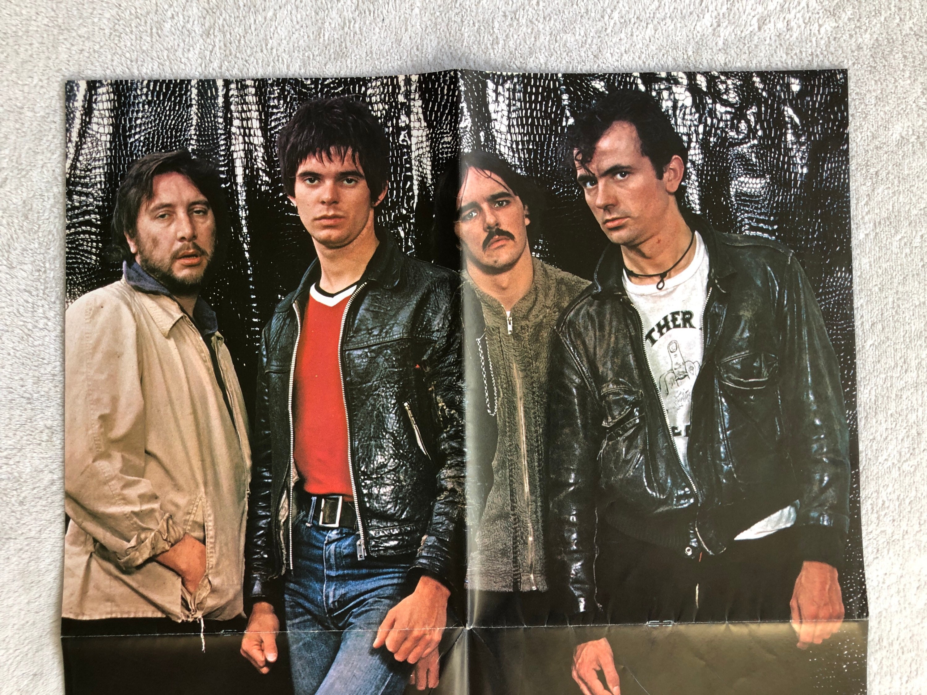 The Stranglers Poster 1977 Punk Swedish Poster Magazine 1970s | Etsy