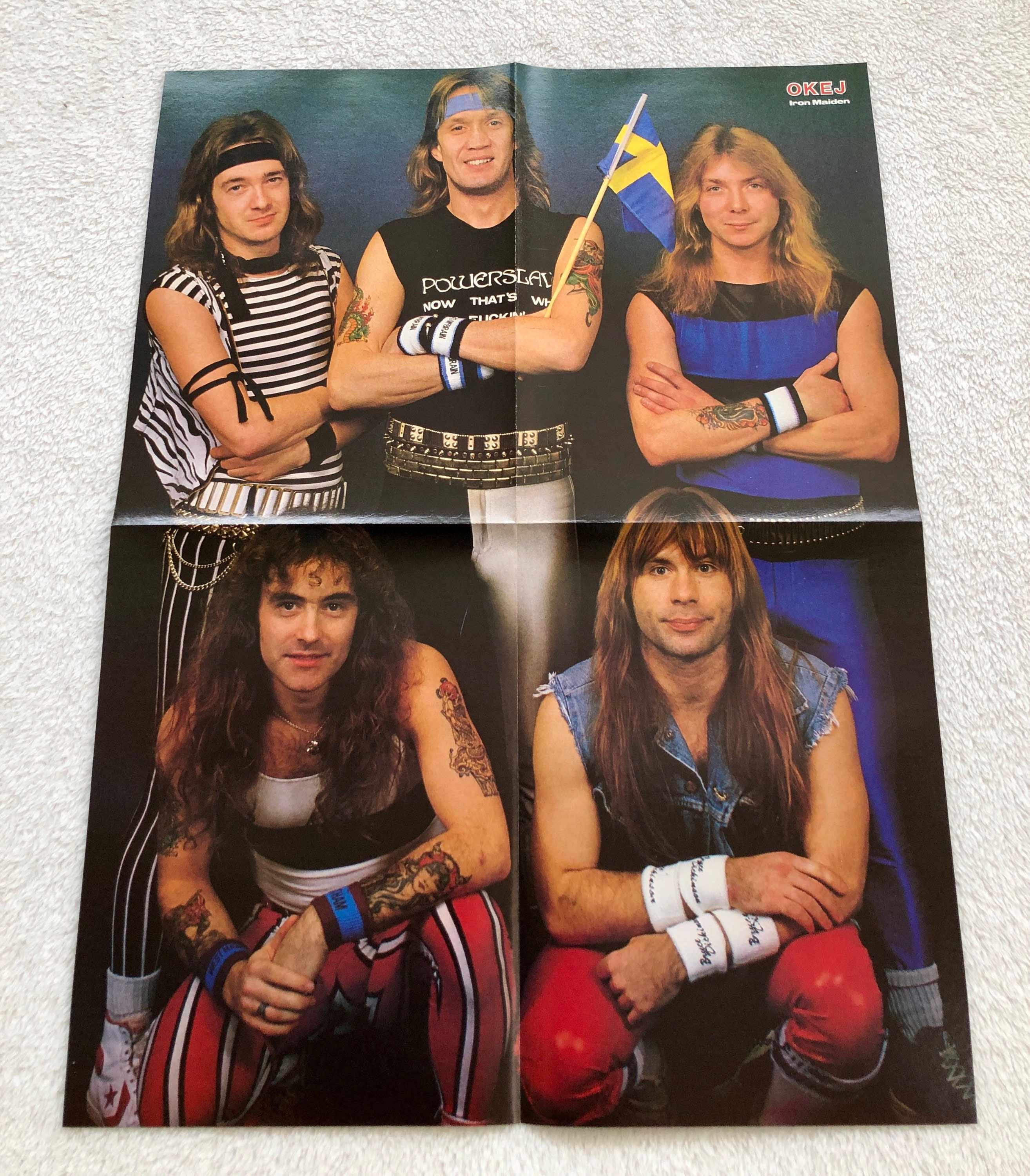 Bruce Dickinson Iron Maiden 80s