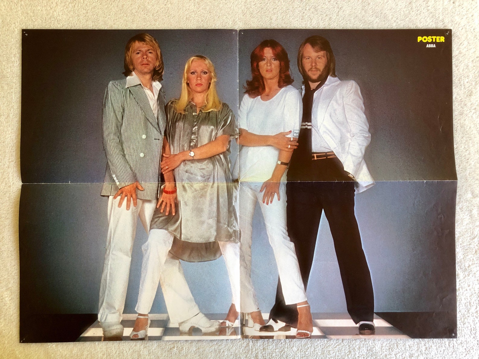 ABBA Cover Poster 1978 Swedish Poster Magazine 1970s Björn - Etsy