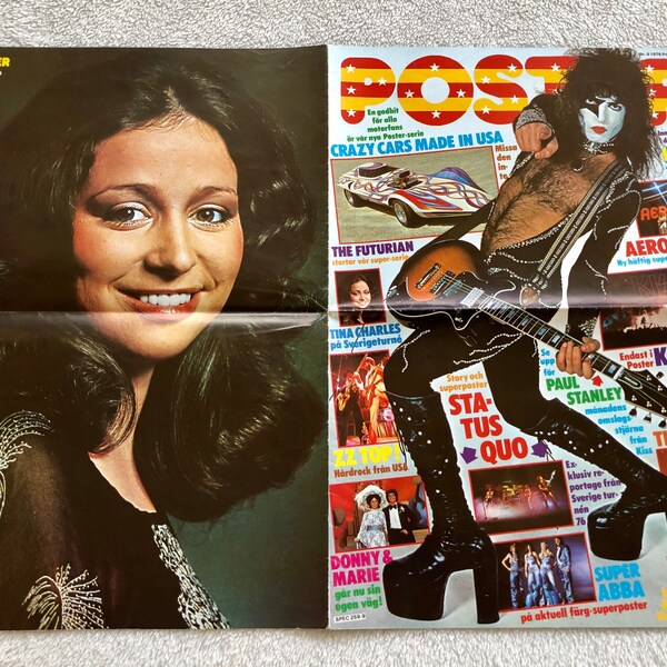 Kiss Poster 1976 - Etsy