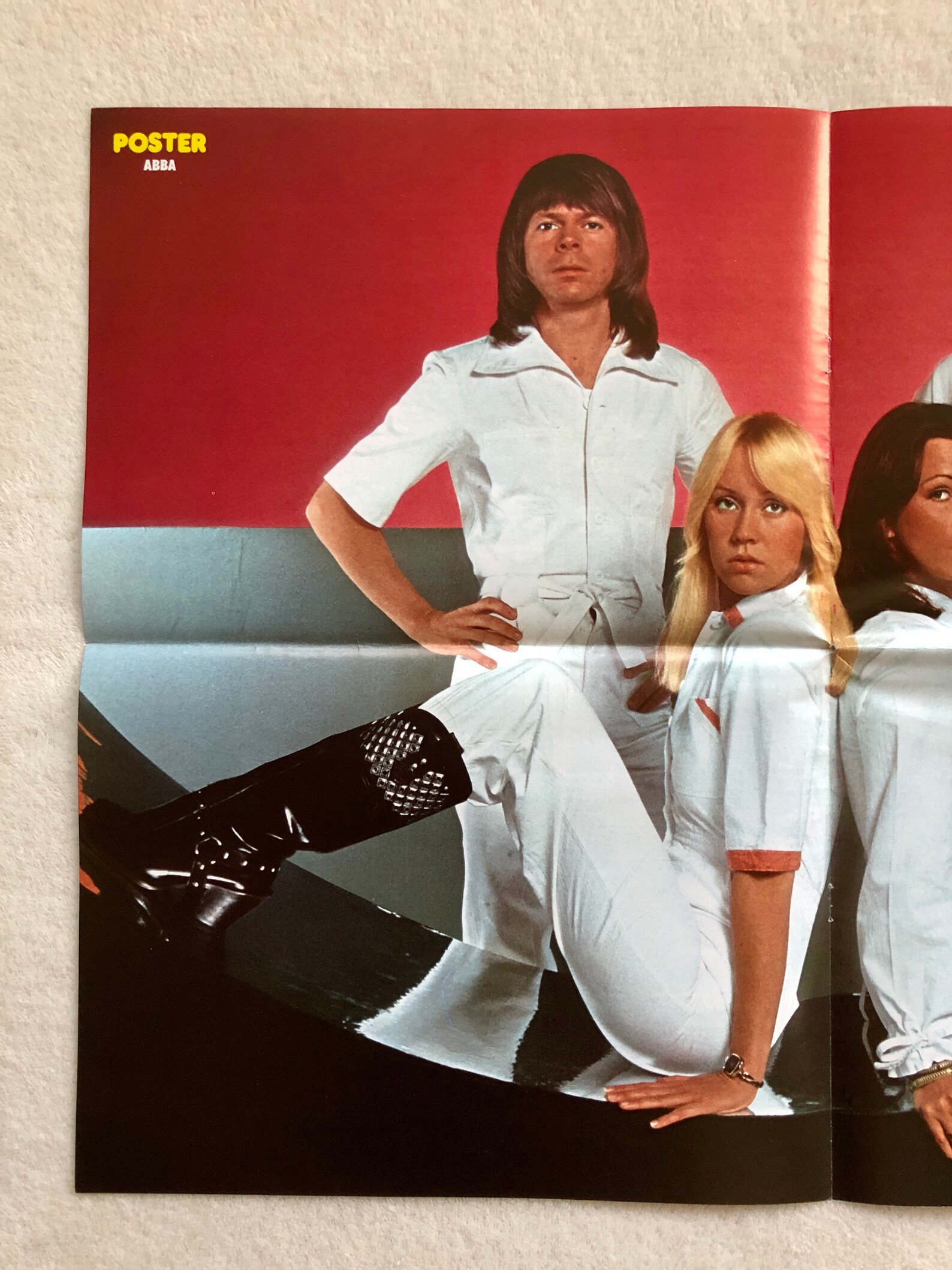 ABBA Poster 1976 Swedish Poster Magazine 1970s Björn Ulvaeus - Etsy UK