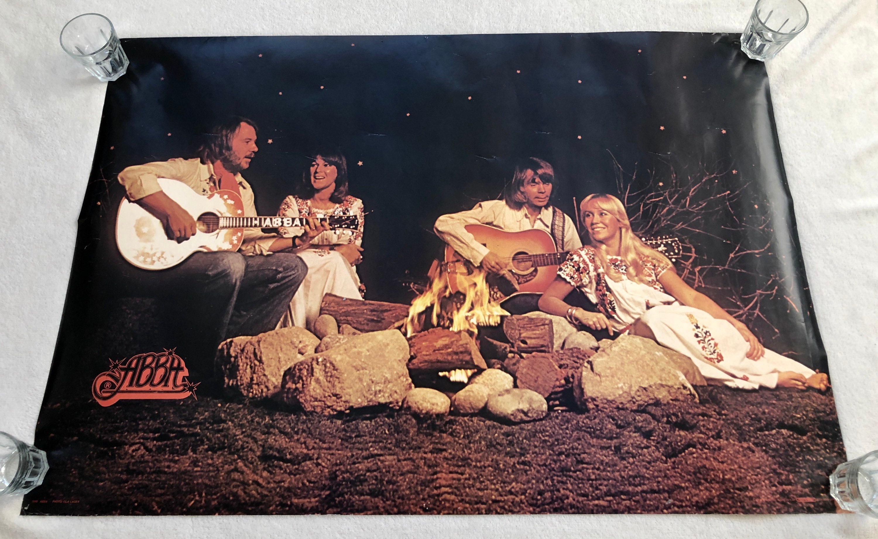 ABBA Scandecor Fernando Poster 1976 Swedish Poster 1970s Björn Ulvaeus ...