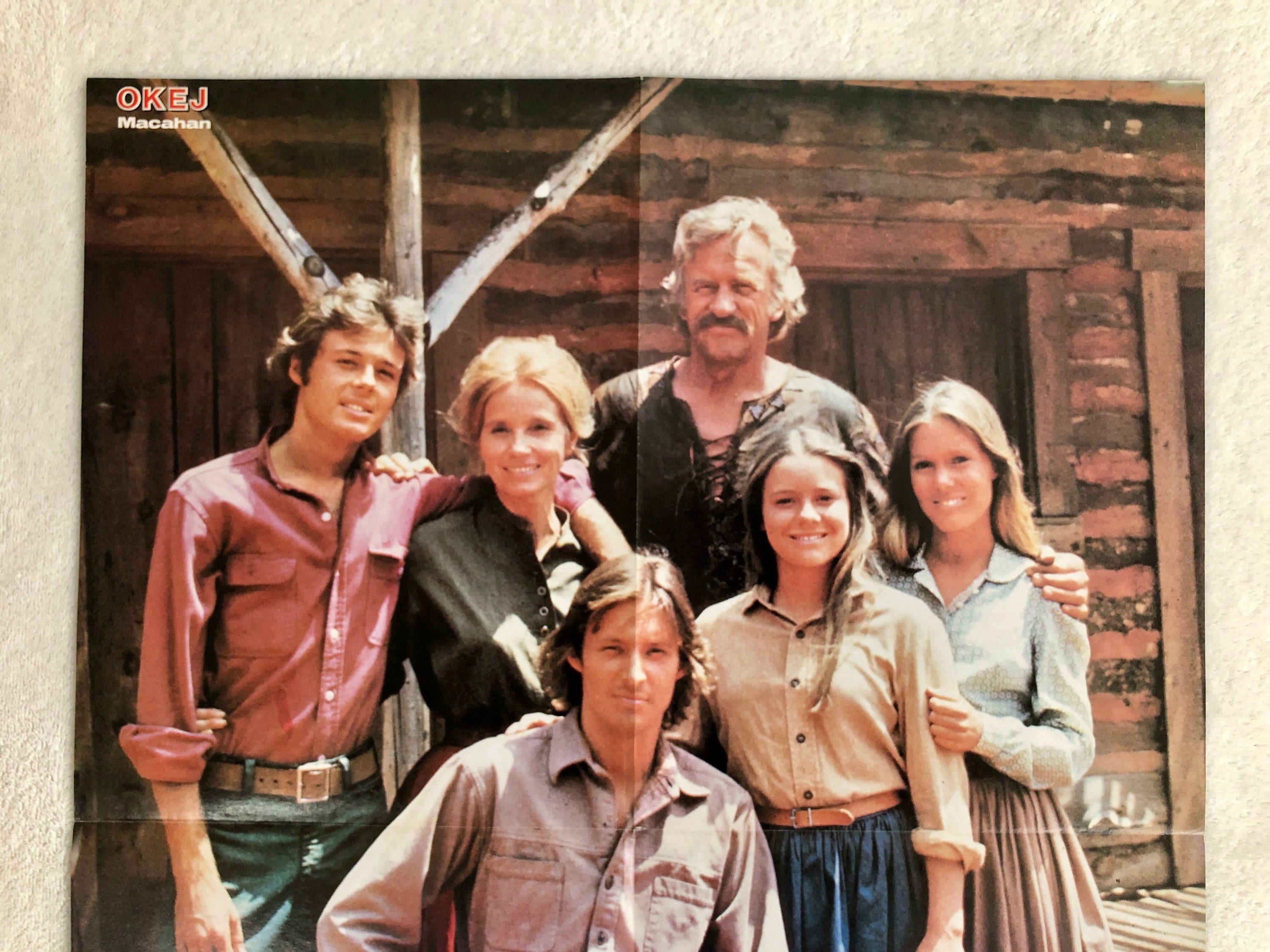 Zeb Macahan 1984 James Arness the Macahans TV Series Swedish - Etsy UK