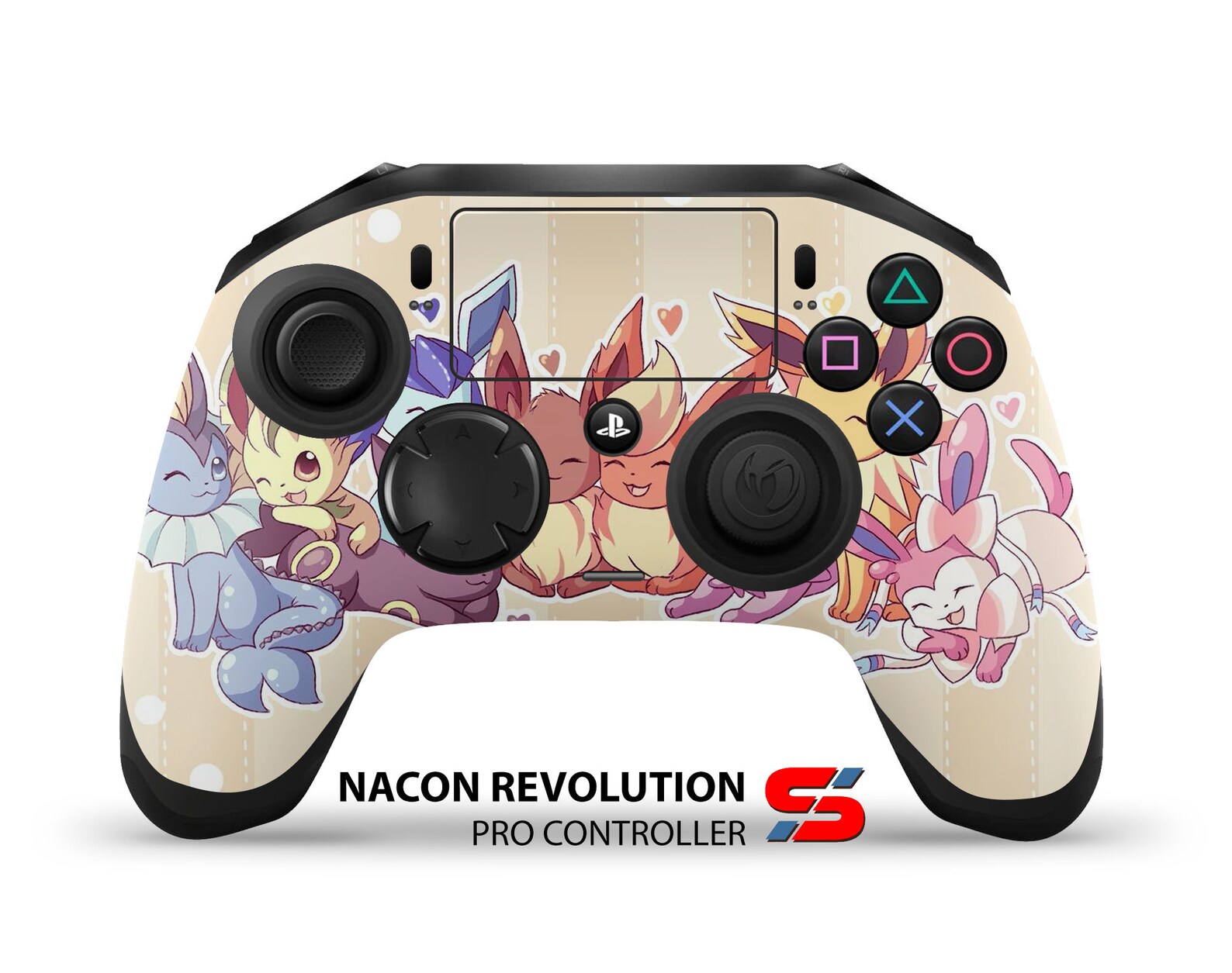Kawaii Pokemon Pro controller skin video game sony ps 4 eevee | Etsy