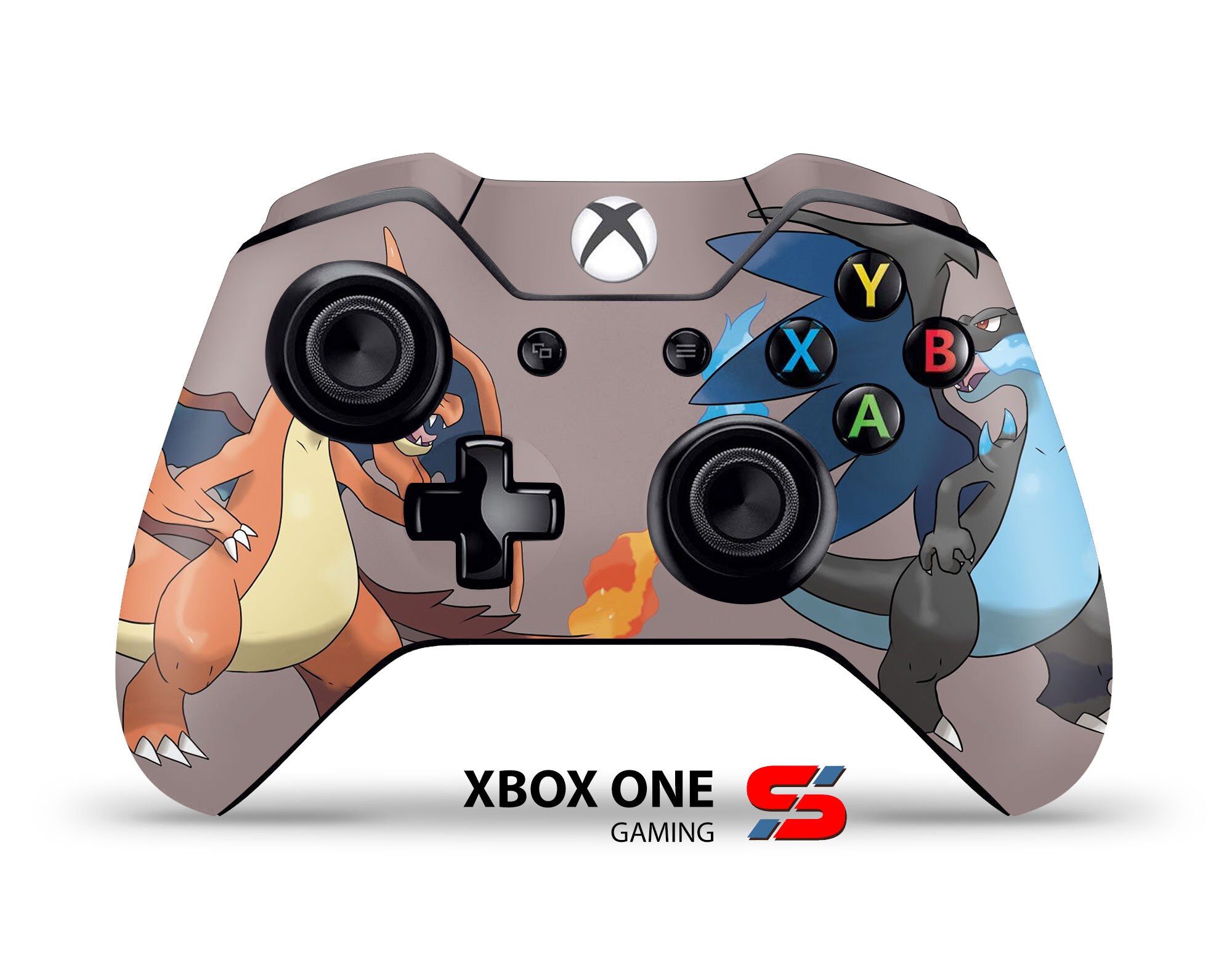 Mega Charizard X pokemon Pro controller skin Mega Charizard X | Etsy