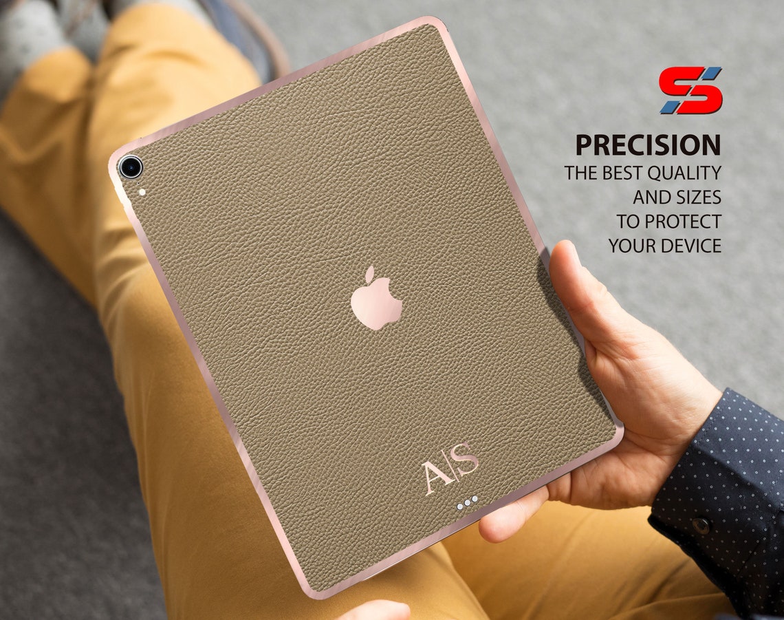 Beige skin texture iPad premium vinyl skin light brown ipad | Etsy