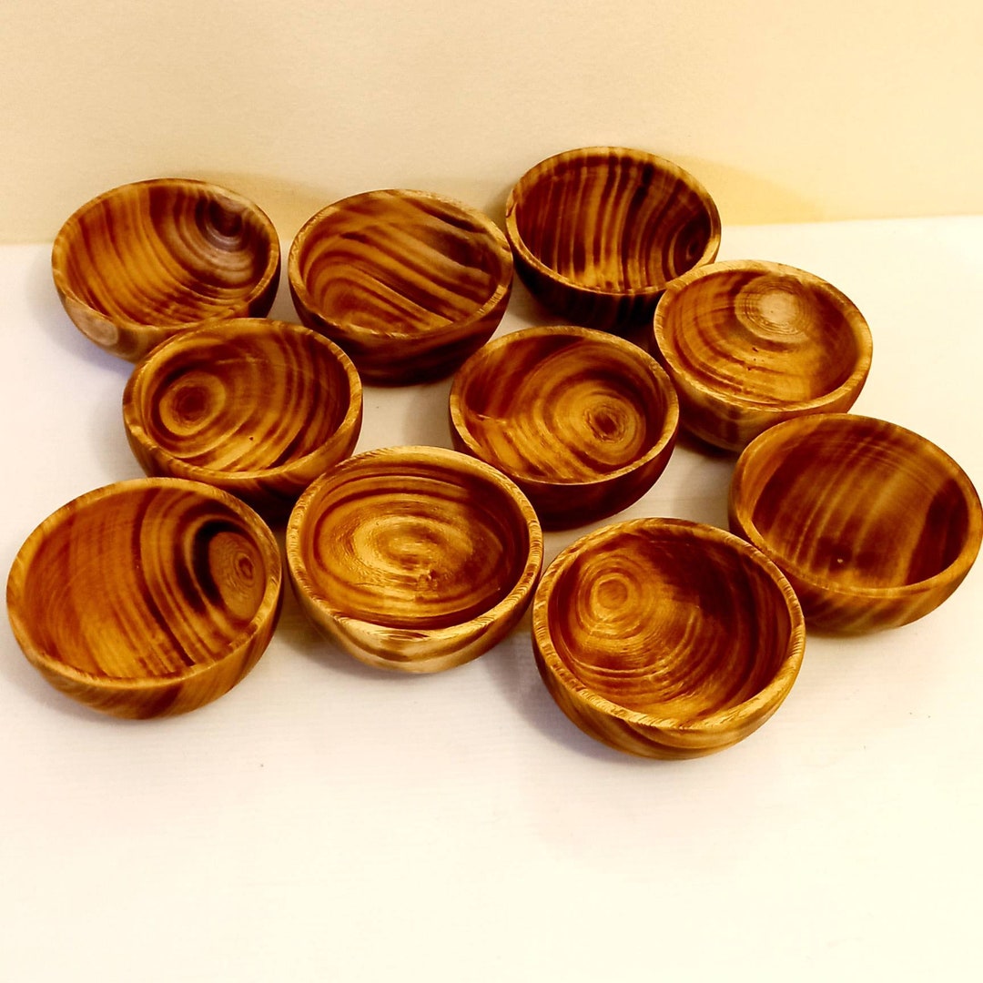 Set of Five -5 Dough Candle Bowls, Multiple Wick Candle Bowls, DIY ...