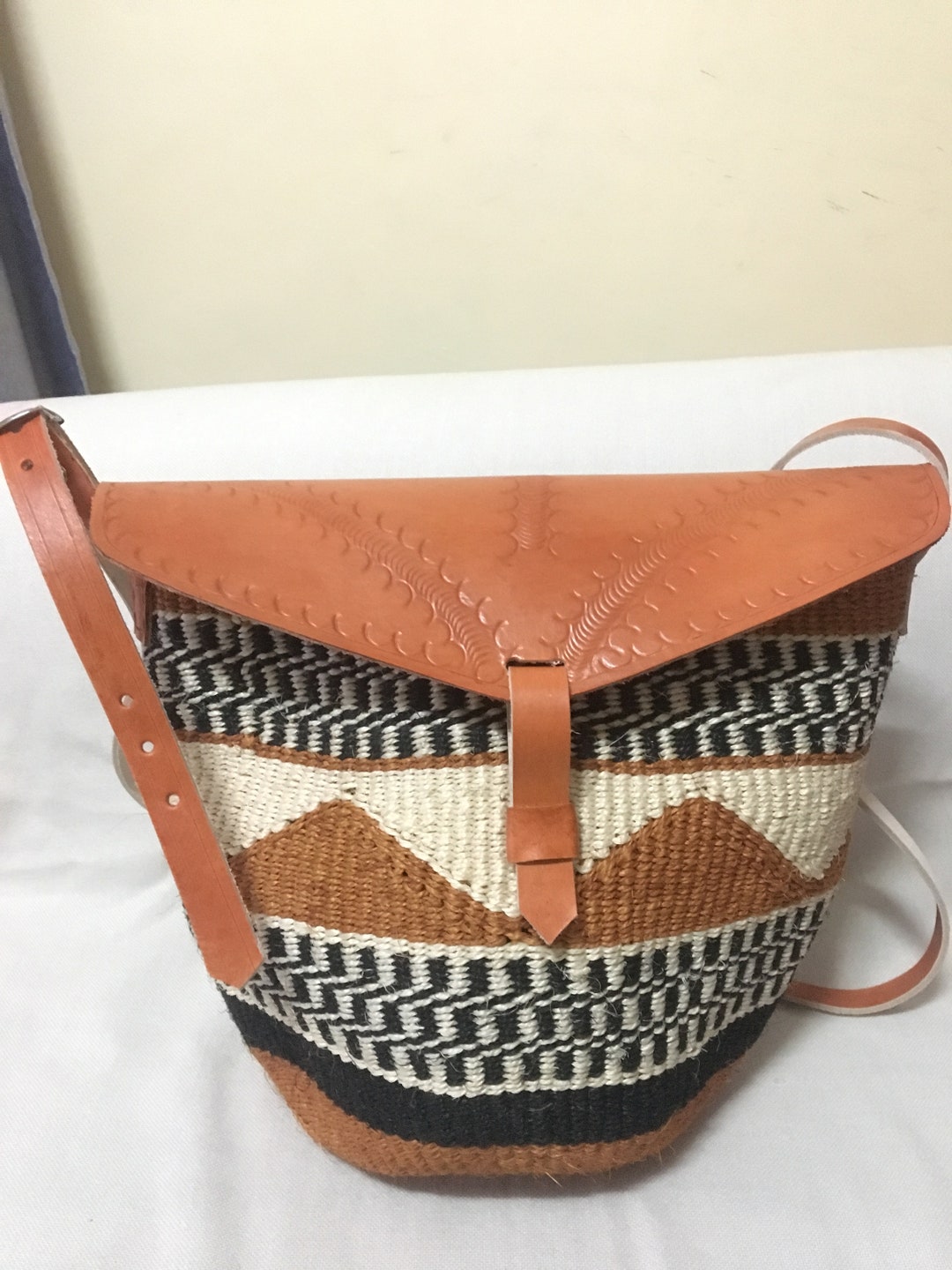 Woven Sling Bag, African Sling Bag, Shopping Bag, Mom Gift, Cross Body ...