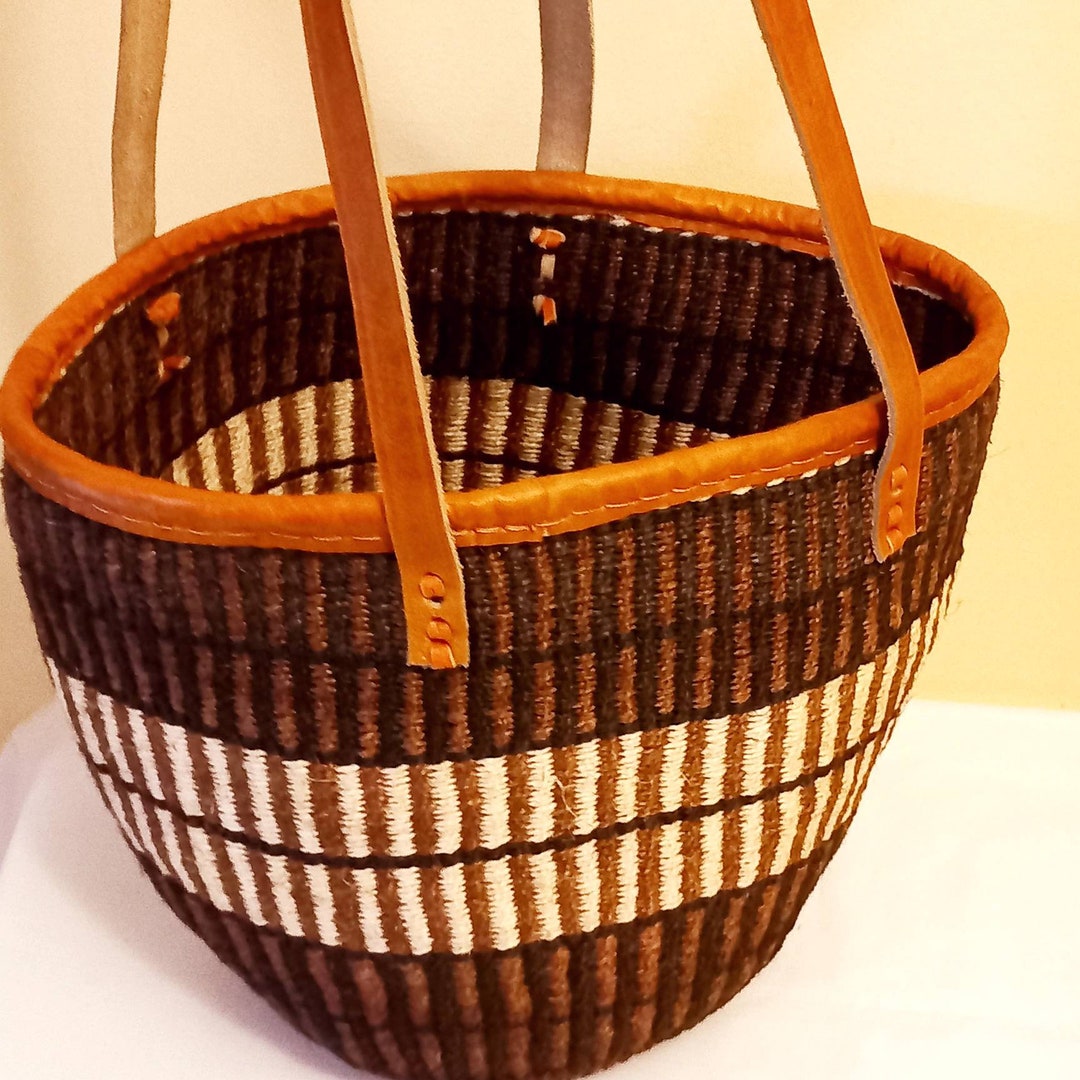 Woven Basket, Shopping Bag, Beach Bag, Sisal Bag, African Straw Bag ...