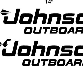 Johnson Outboard Decals - Etsy