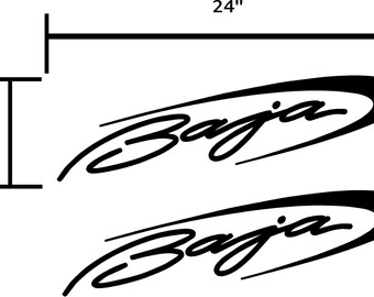 Baja Boat Stickers - Etsy