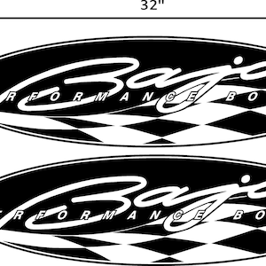 Performance Baja Boat Decals Stickers Graphics. 2 Pk - Etsy