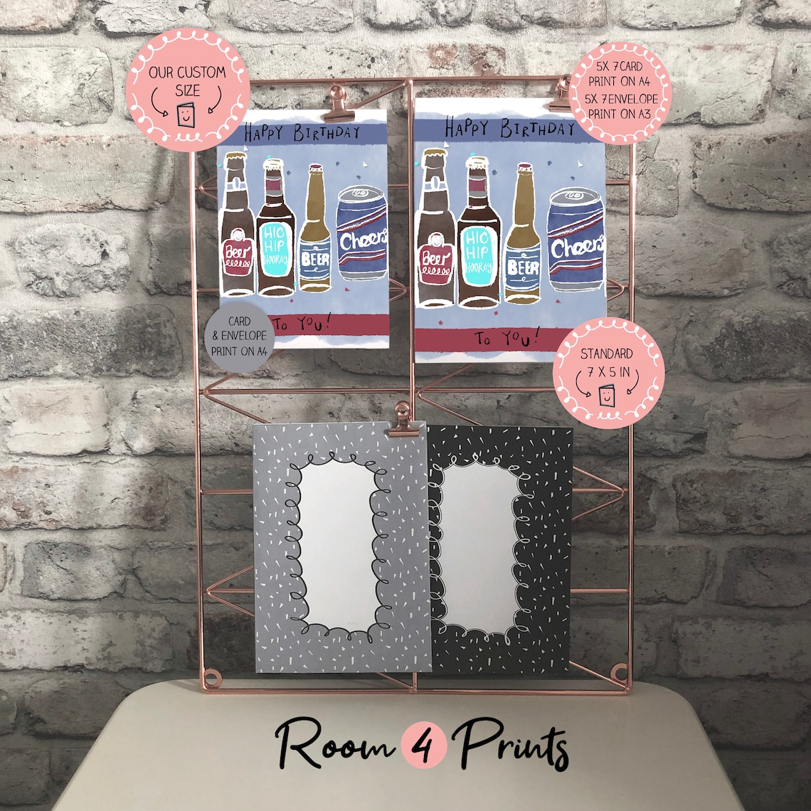 Beer Birthday-birthday Printable Card-birthday Cards for - Etsy