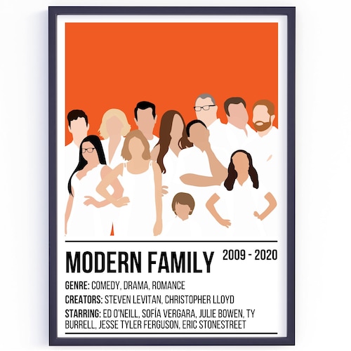 Modern Family Stickers - Etsy