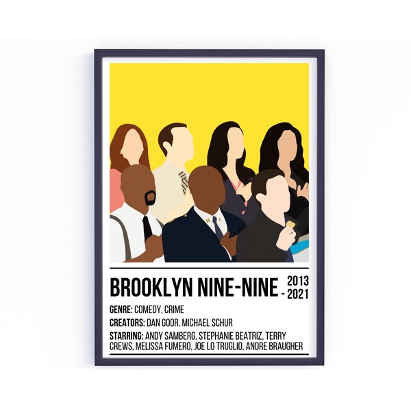 Brooklyn 99 Poster - Etsy