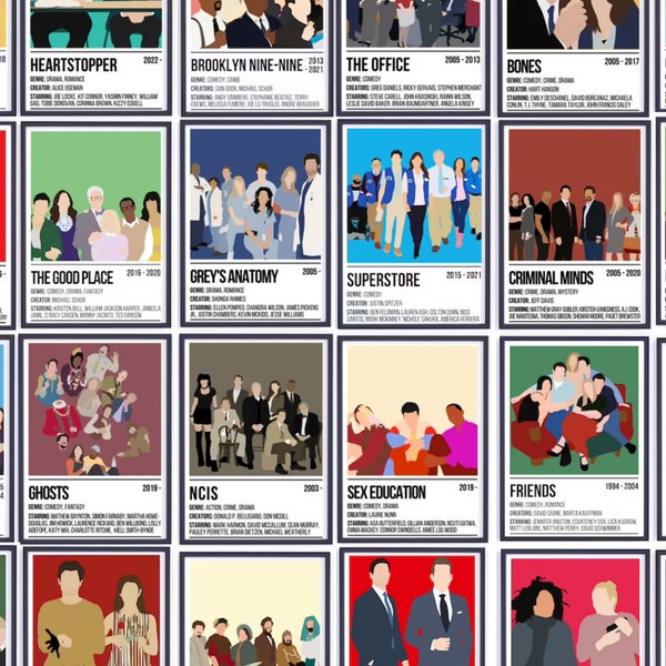Tv Show Poster - Etsy