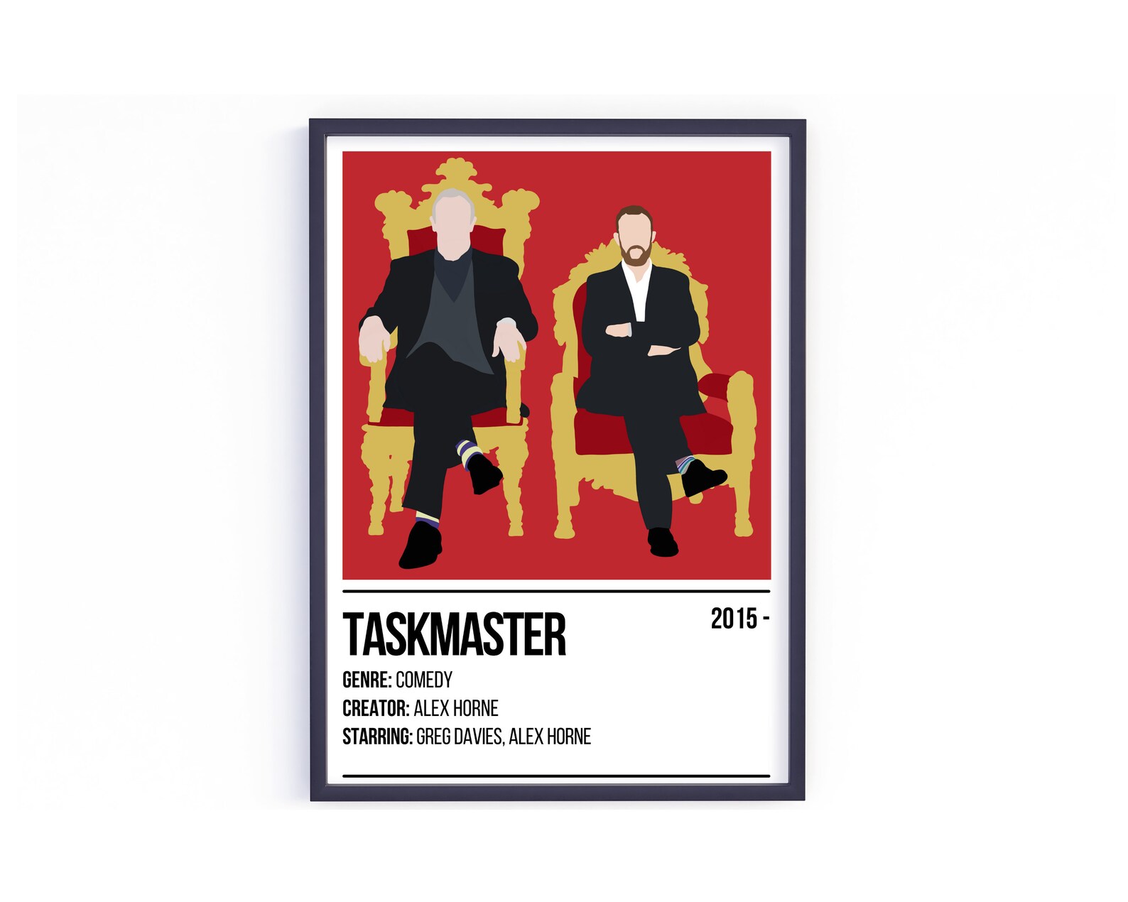 Taskmaster Poster TV Show Poster/taskmaster Gifts/tv | Etsy