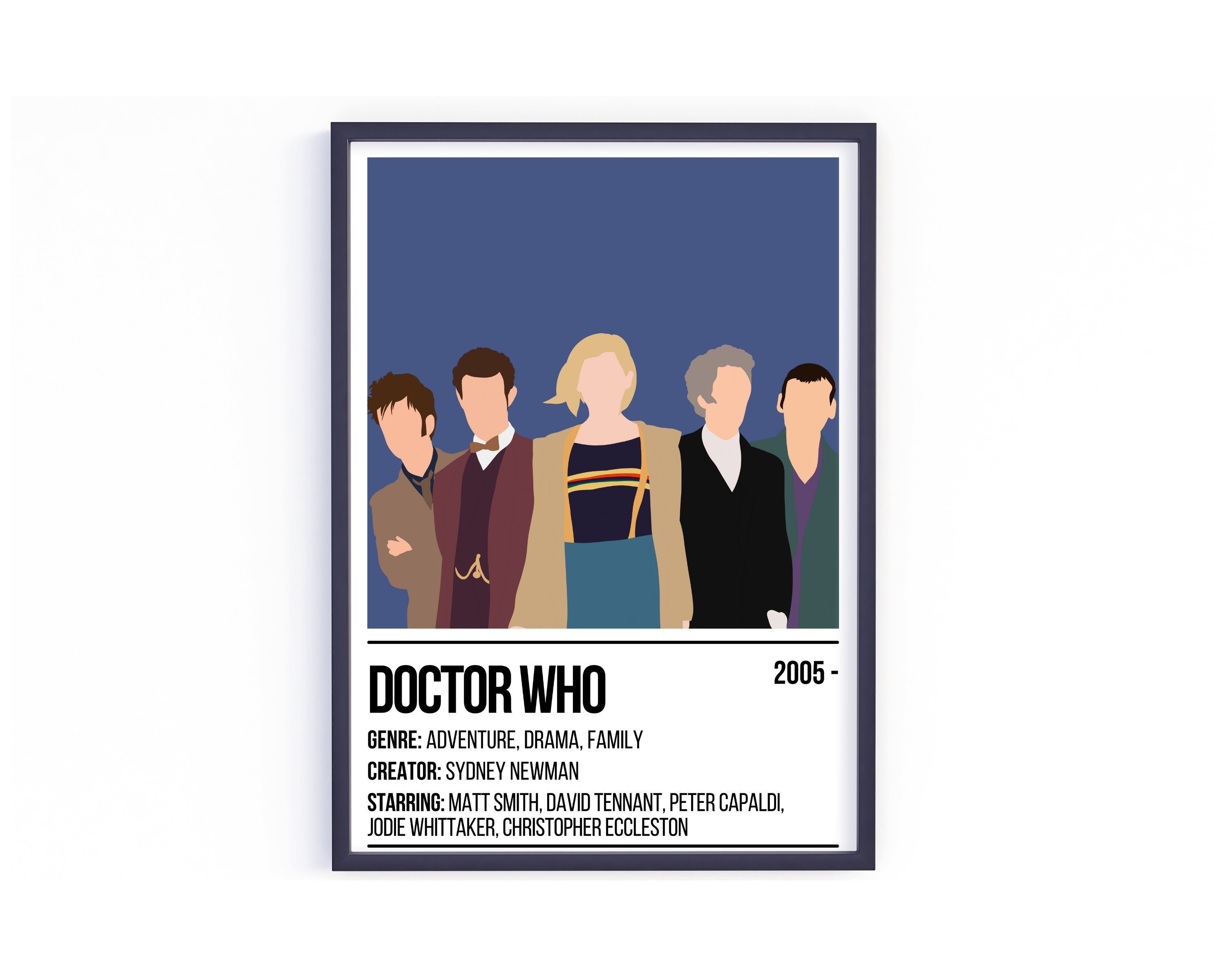 Doctor Who Poster Minimalist