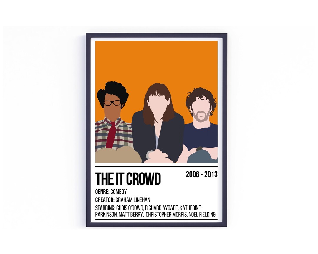 IT Crowd Poster Tv Show Poster/it Crowd - Etsy