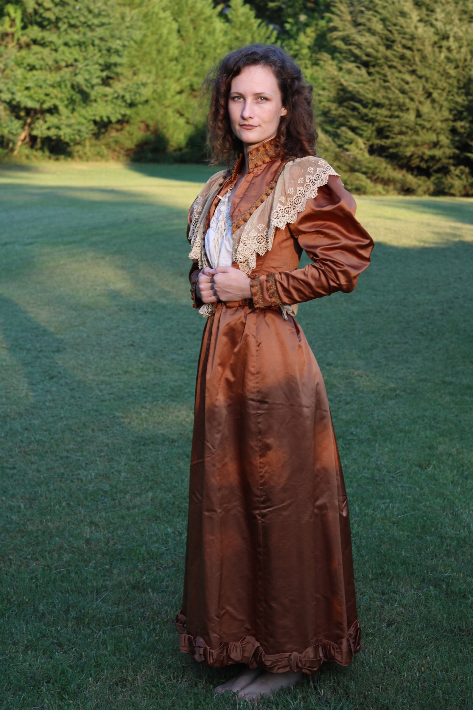 Antique 1890s Victorian Dress / Bodice and Skirt Two Piece - Etsy