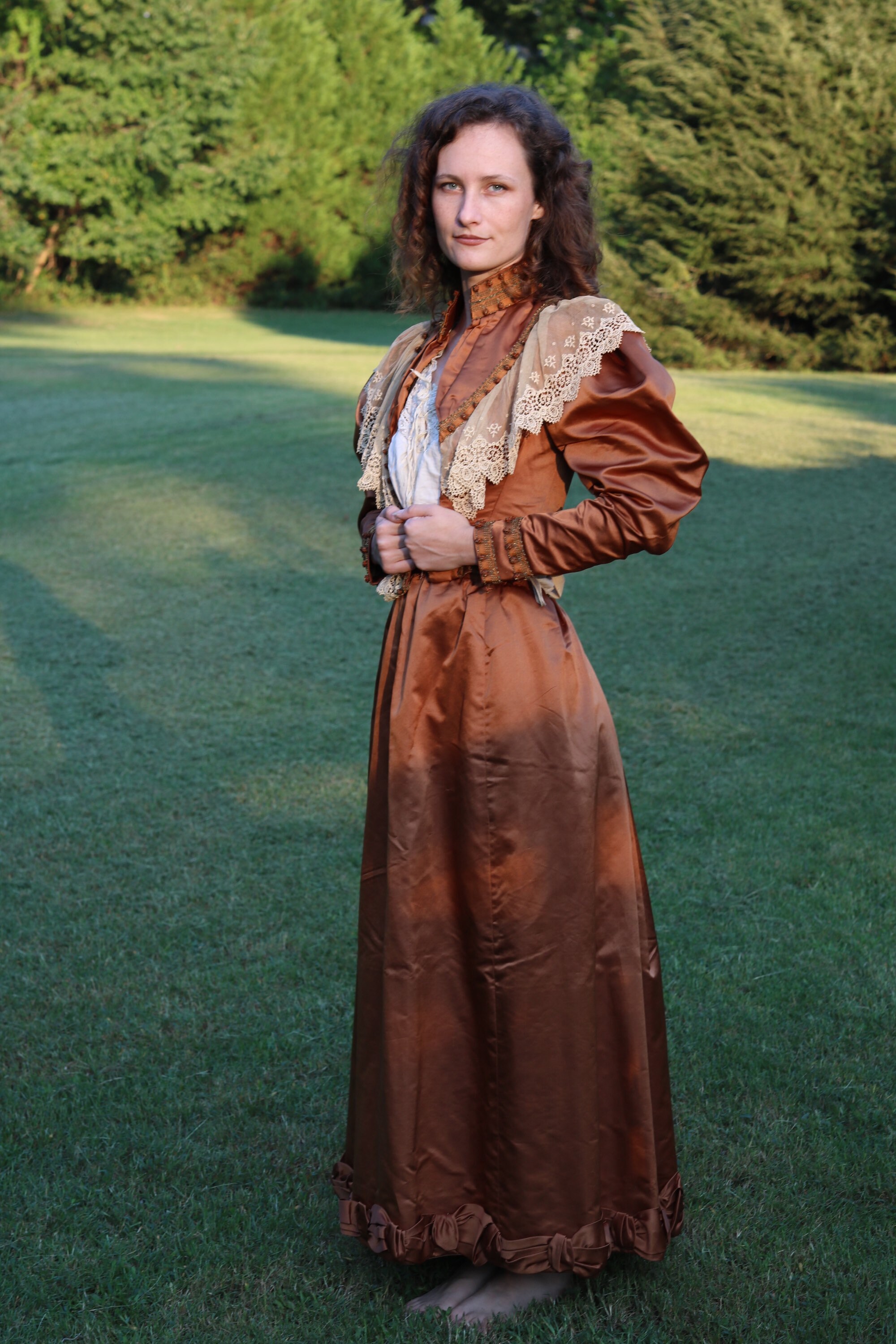 Antique 1890s Victorian Dress / Bodice and Skirt Two Piece - Etsy