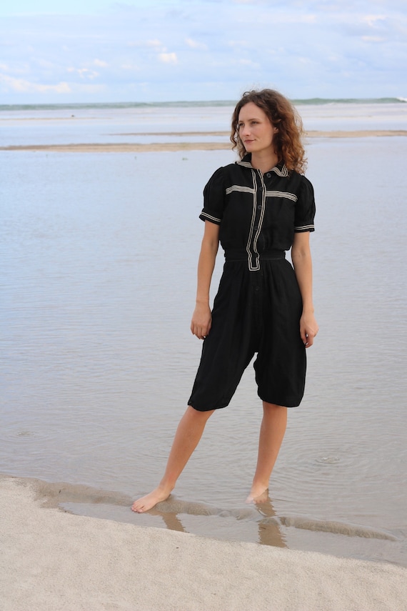 antique edwardian bathing suit - Gem