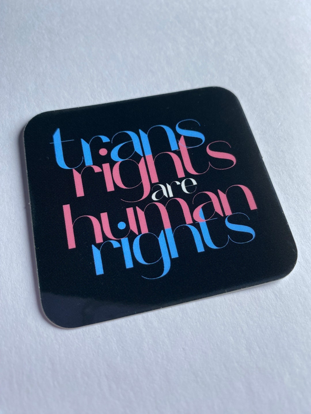 Trans Rights Sticker - Etsy