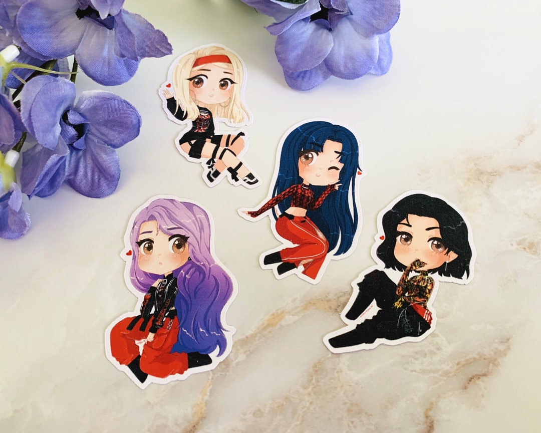 KPOP Stickers Mamamoo Hip Hwasa, Solar, Wheein, Moonbyul - Etsy